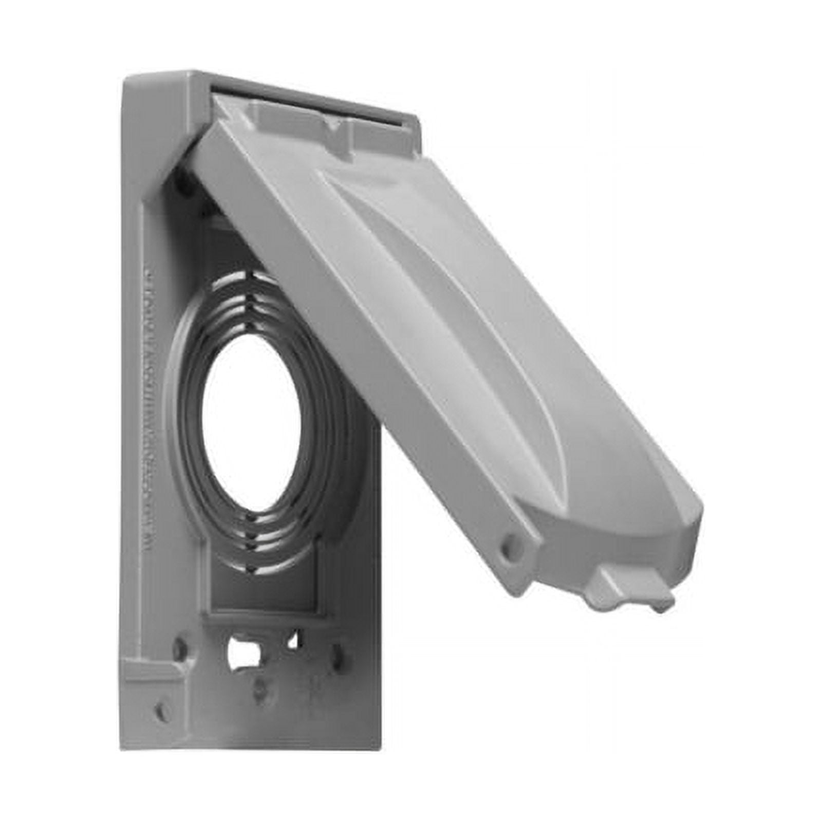 TayMac Rectangle Die-Cast Metal 1 gang Weatherproof Cover - Walmart.com
