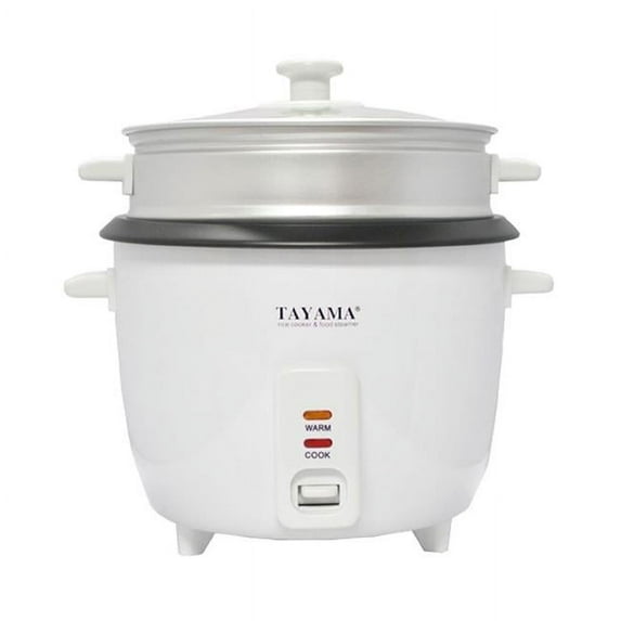Tayama RC-8 Rice Cooker with Steam Tray 8 Cup - Walmart.com