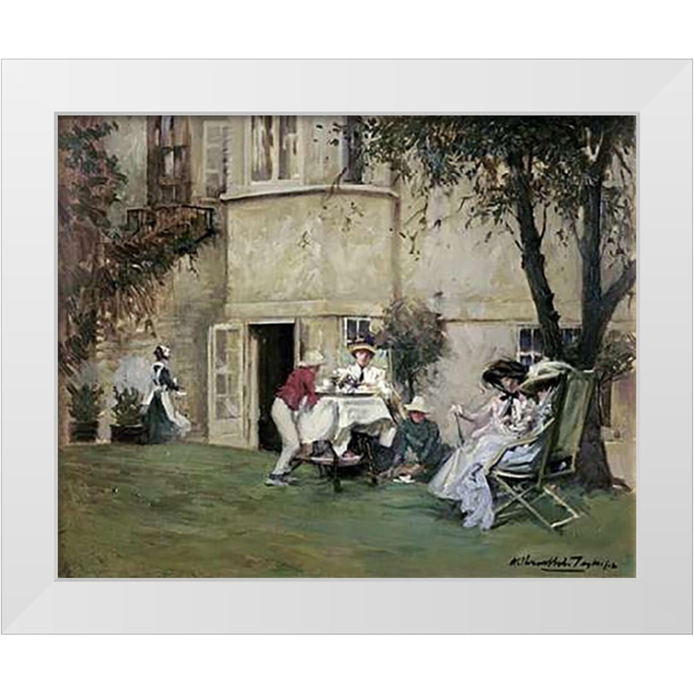 Tayler, Albert Chevallier 14x12 White Modern Wood Framed Museum Art ...
