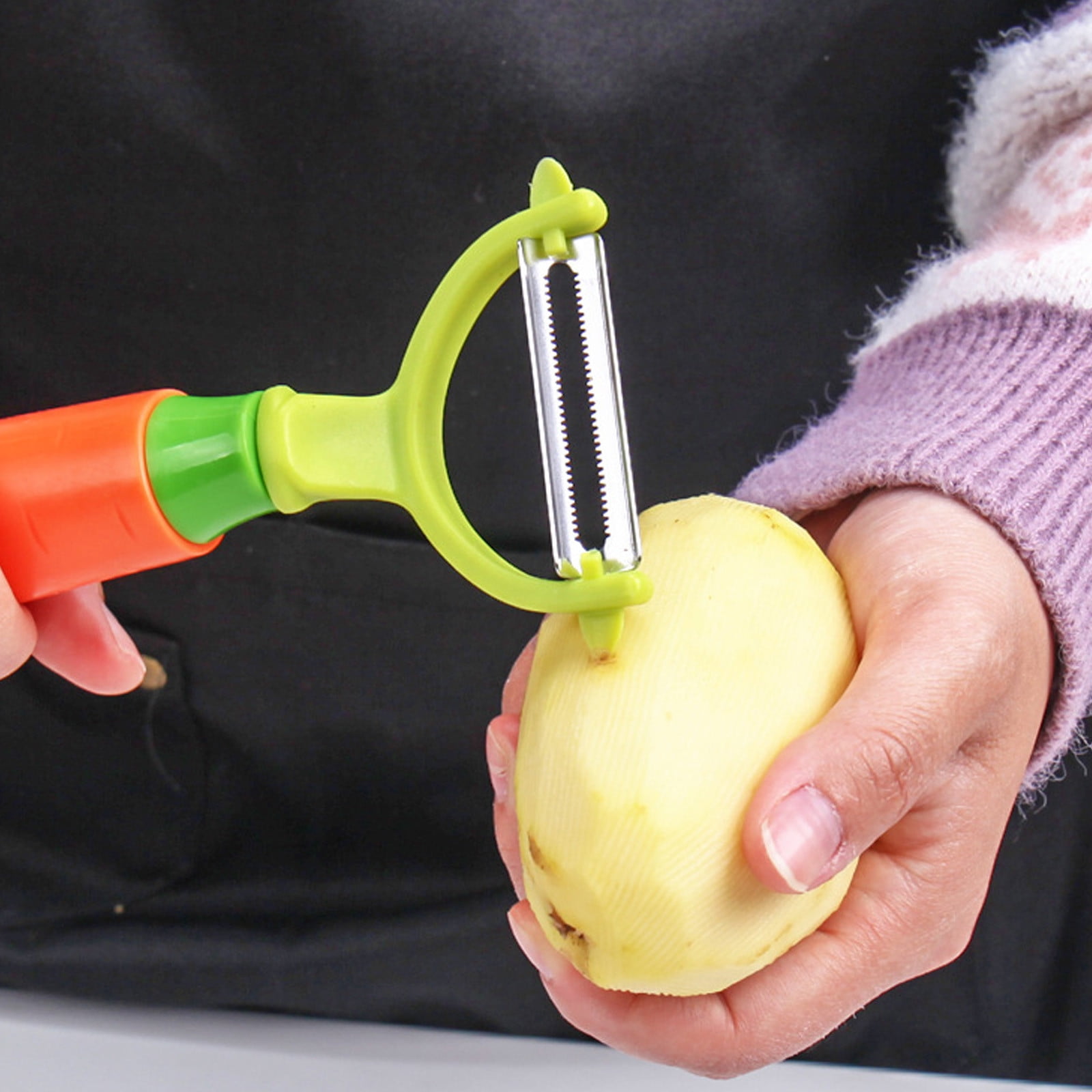 Teissuly Kitchen Gadgets Carrot Melon Grater Peeler Potato Scraper ...