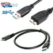 WESTERN DIGITAL My Passport USB3.0 Hard Drive Connector Cable, 30cm 1FT ...