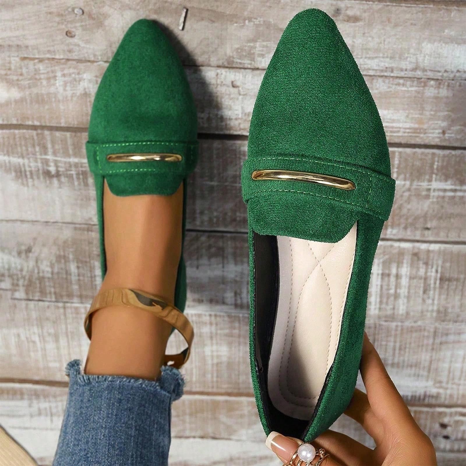 Taylonsss Women's Fashion Casual Slip-On Loafers with Flat Comfort for ...