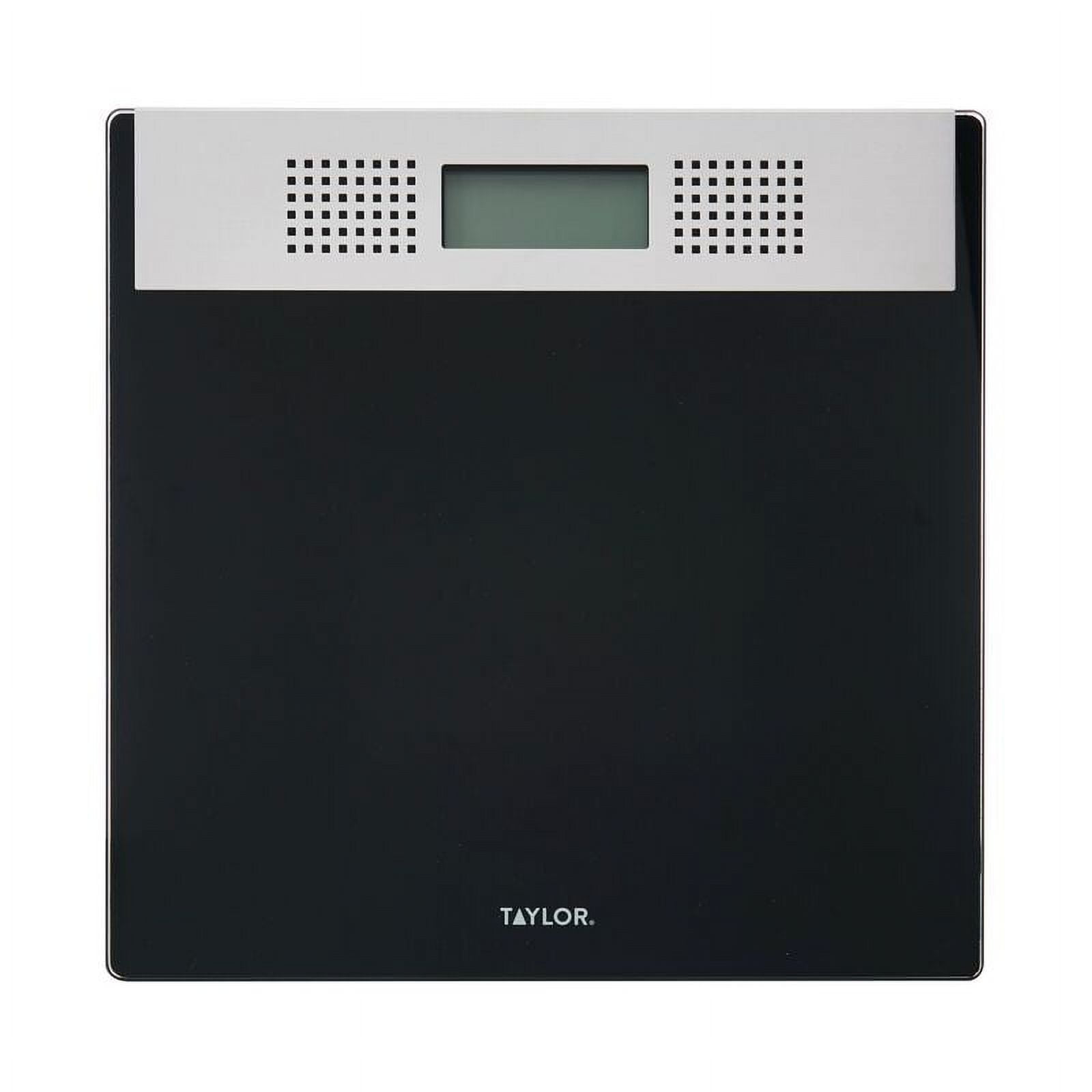 Taylor 12.2 x 12.2 inch Digital Talking Scales Glass Black - Walmart.com