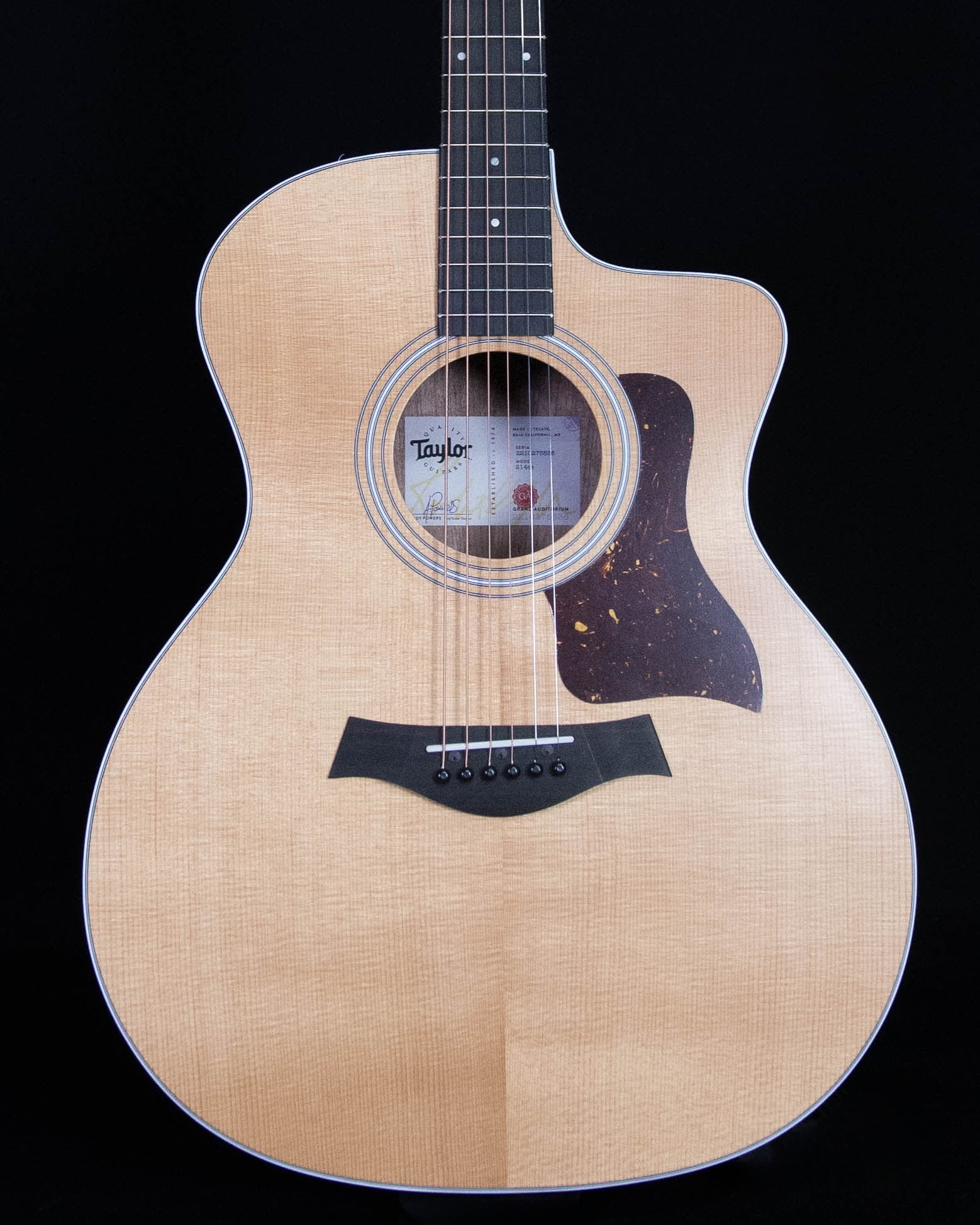 Taylor 214ce Grand Auditorium Acoustic Guitar with Gig Bag - Walmart.com