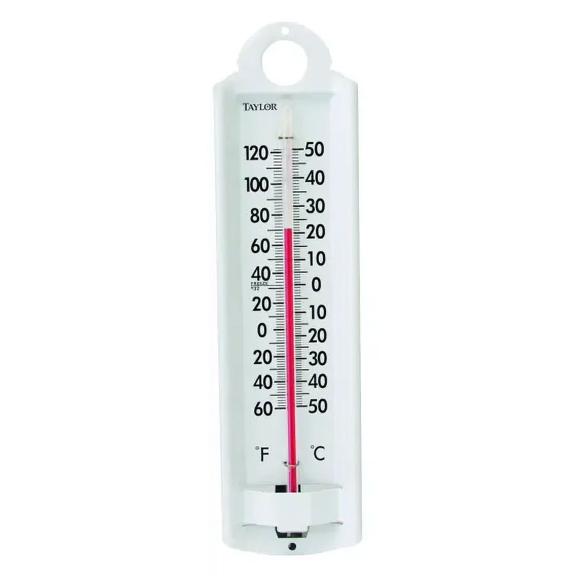 Taylor 5135 N Indoor/Outdoor Thermometer, Weather-Resistant, Rustproof ...