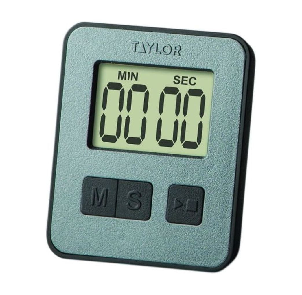 Taylor 5842N15 Digital Slim Timer, Grey, Each - Walmart.com