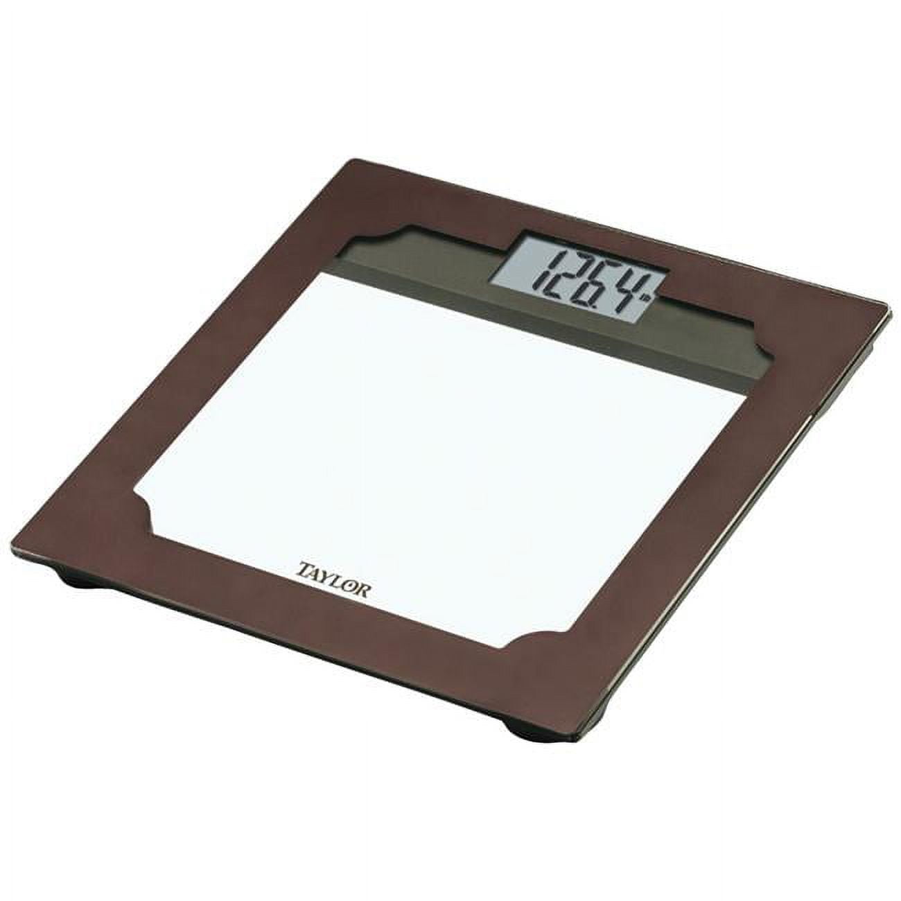 Taylor 75804192 Digital Glass Bath Scale- 1.56 in. - Walmart.com