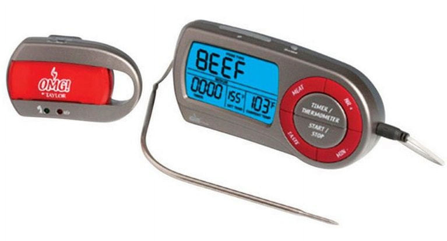 Taylor 817OMG Oh My Grill Wireless Remote Thermometer - Walmart.com