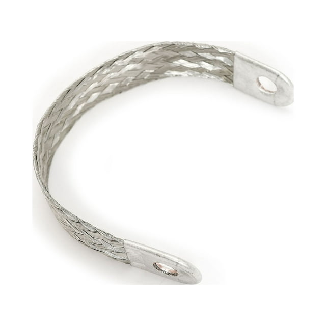 Taylor Cable 20308 Ground Strap Flat Braided 4 Gauge 8 inch Eyelet ...