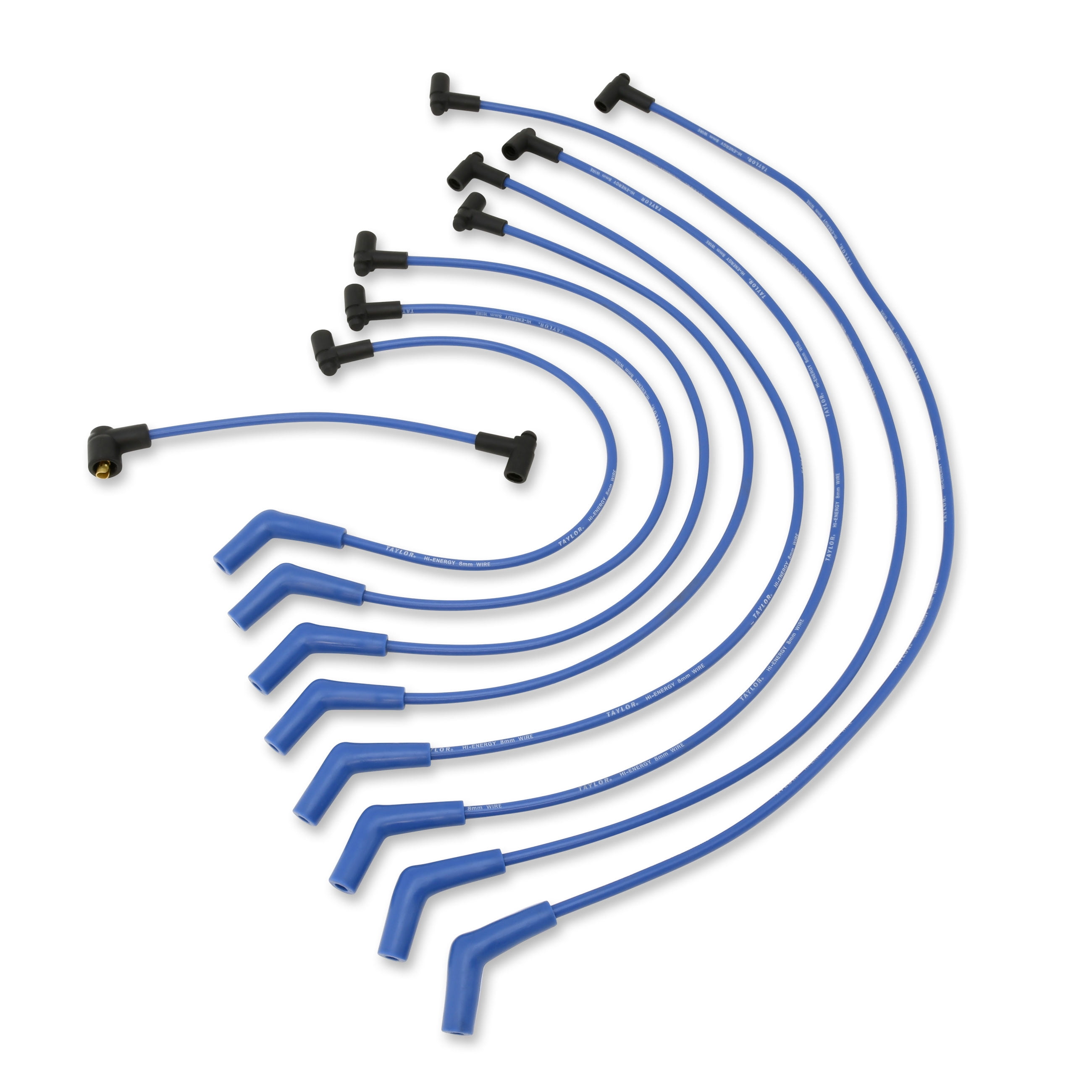 Taylor Cable 64658 Spark Plug Wire Set - High Energy - Spiral Core - 8 ...