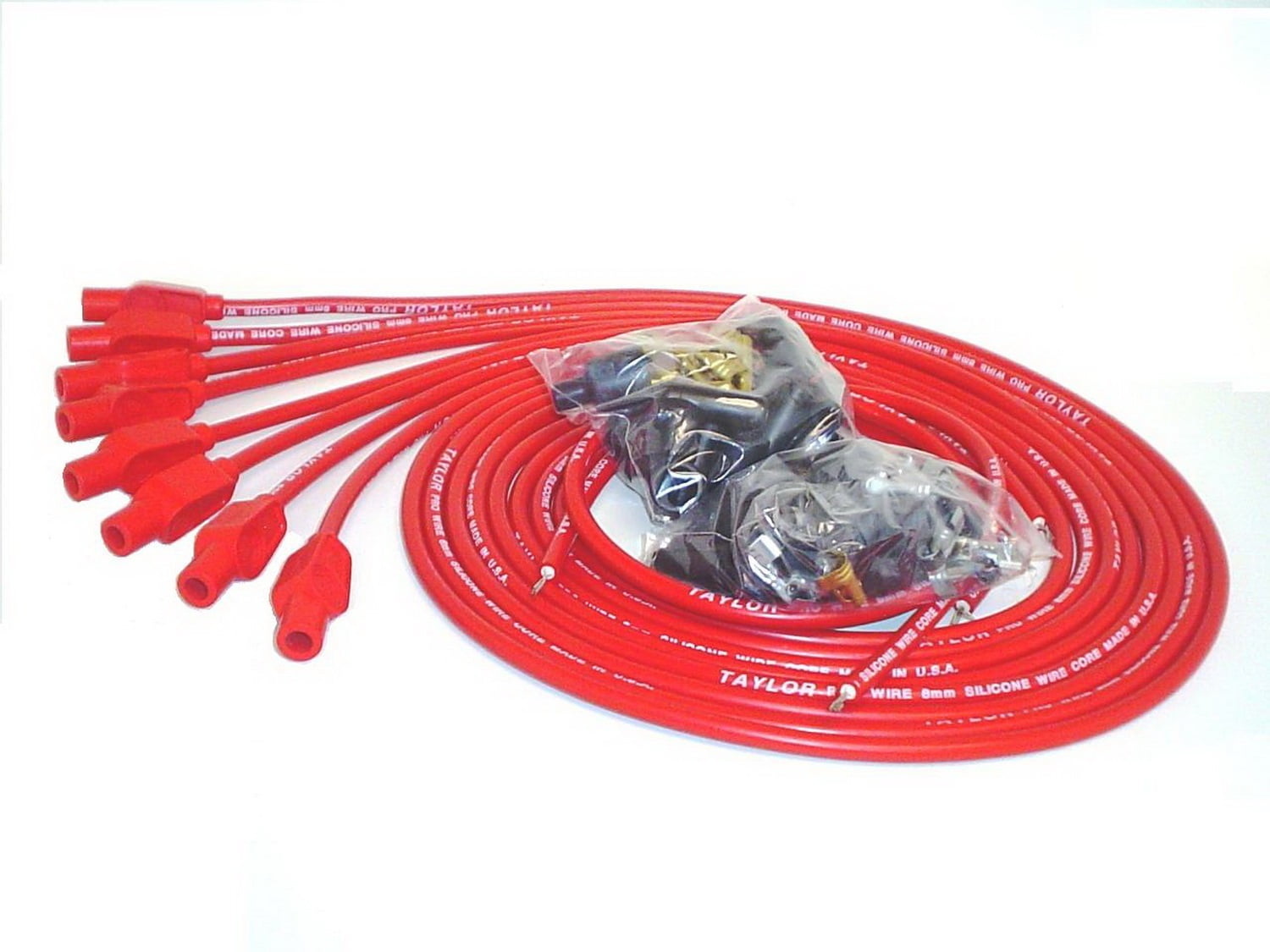 Taylor Wire / Vertex 70254 TAY70254 PRO TCW UNIV 8 CYL 180 RED ...