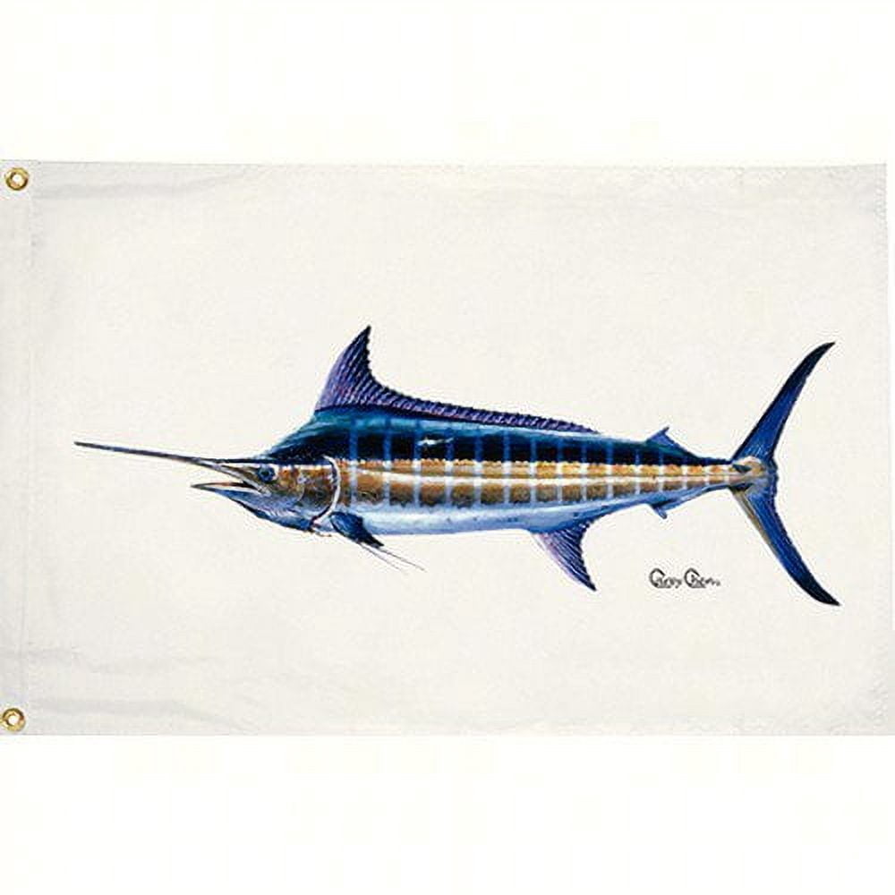 Taylor Carey Chen Offshore Fish Flag 1922 - Walmart Business Supplies