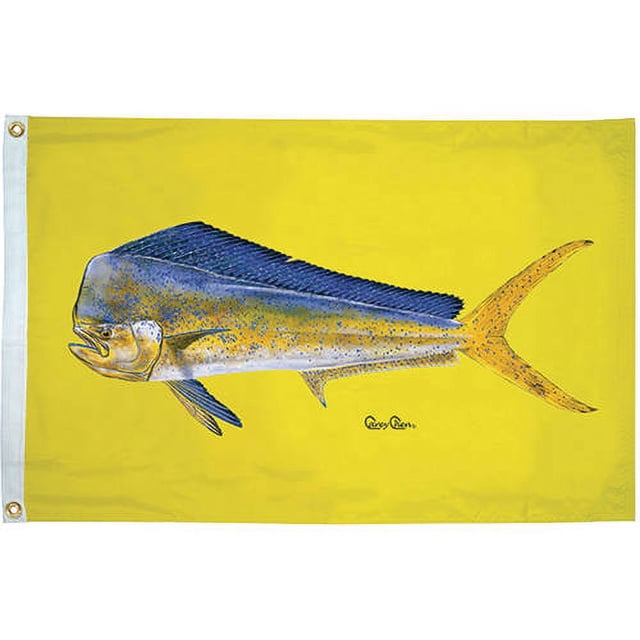 Taylor Carey Chen Offshore Fish Flag - Walmart.com
