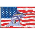 Taylor Carey Chen Us Fish Flag - Walmart.com
