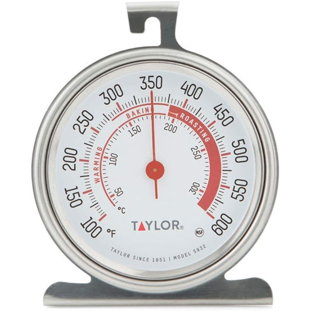 Taylor Classic Series Large Dial Stainless Steel Analog Display Oven ...