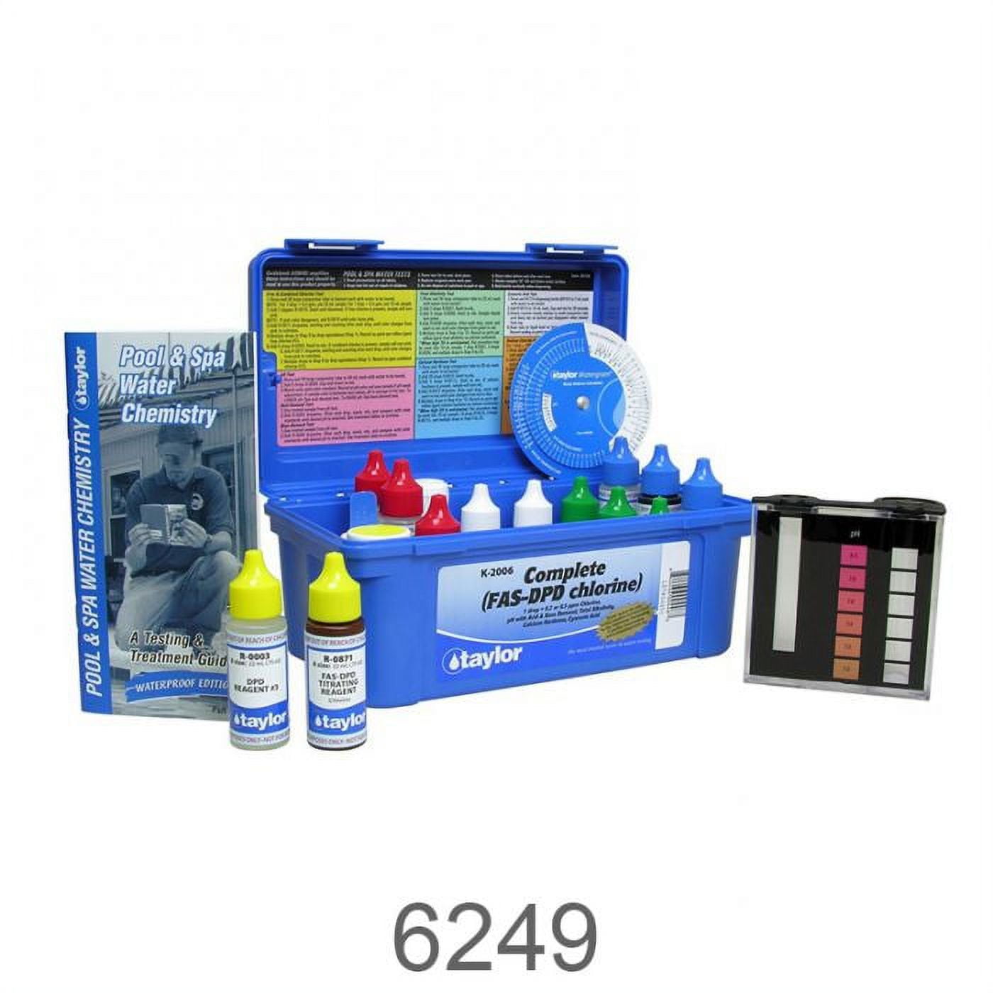 Taylor Comprehensive Home Test Kits - K-2006 with FAS-DPD - Walmart.com