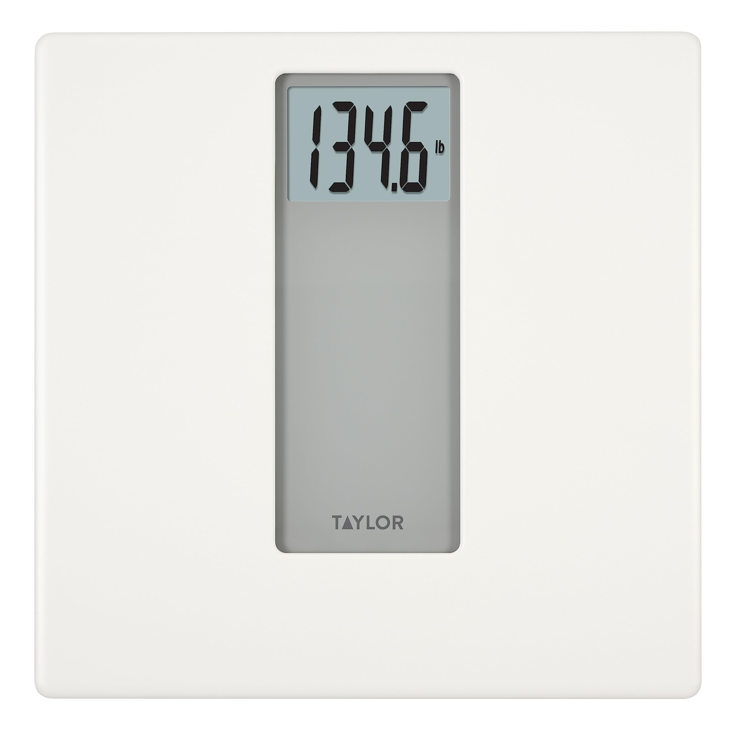 Taylor Digital Glass Bathroom Scale for Body Weight, 400 lb Capacity ...