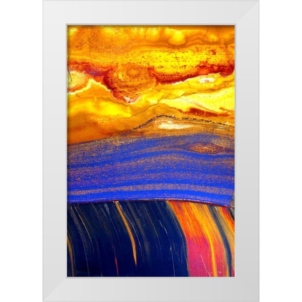 Taylor, Douglas 17x24 White Modern Wood Framed Museum Art Print Titled ...