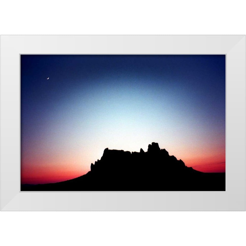 Taylor, Douglas 18x13 White Modern Wood Framed Museum Art Print Titled ...