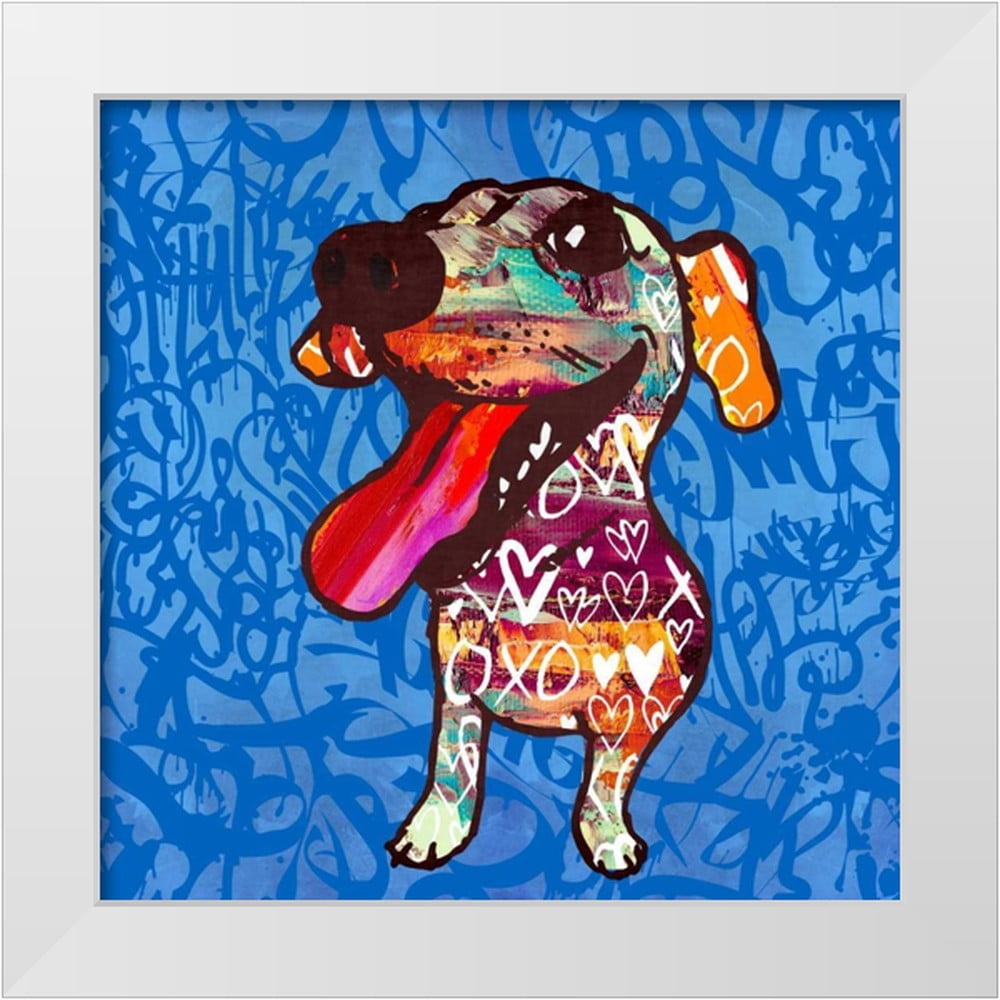 Taylor, Evangeline 20x20 White Modern Wood Framed Museum Art Print ...