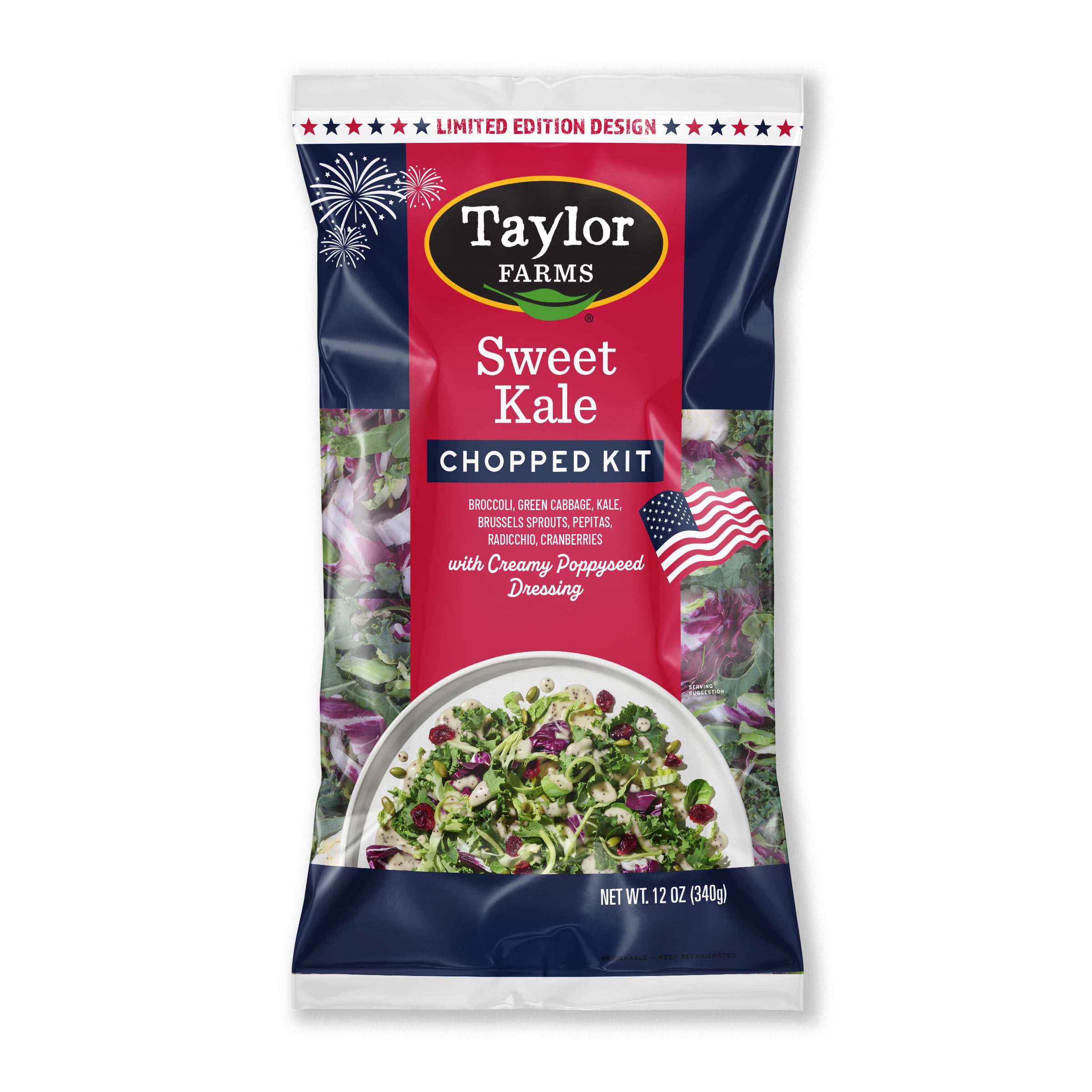 Sweet Kale Salad Kit | Salad options for supermarkets - Walmart ...