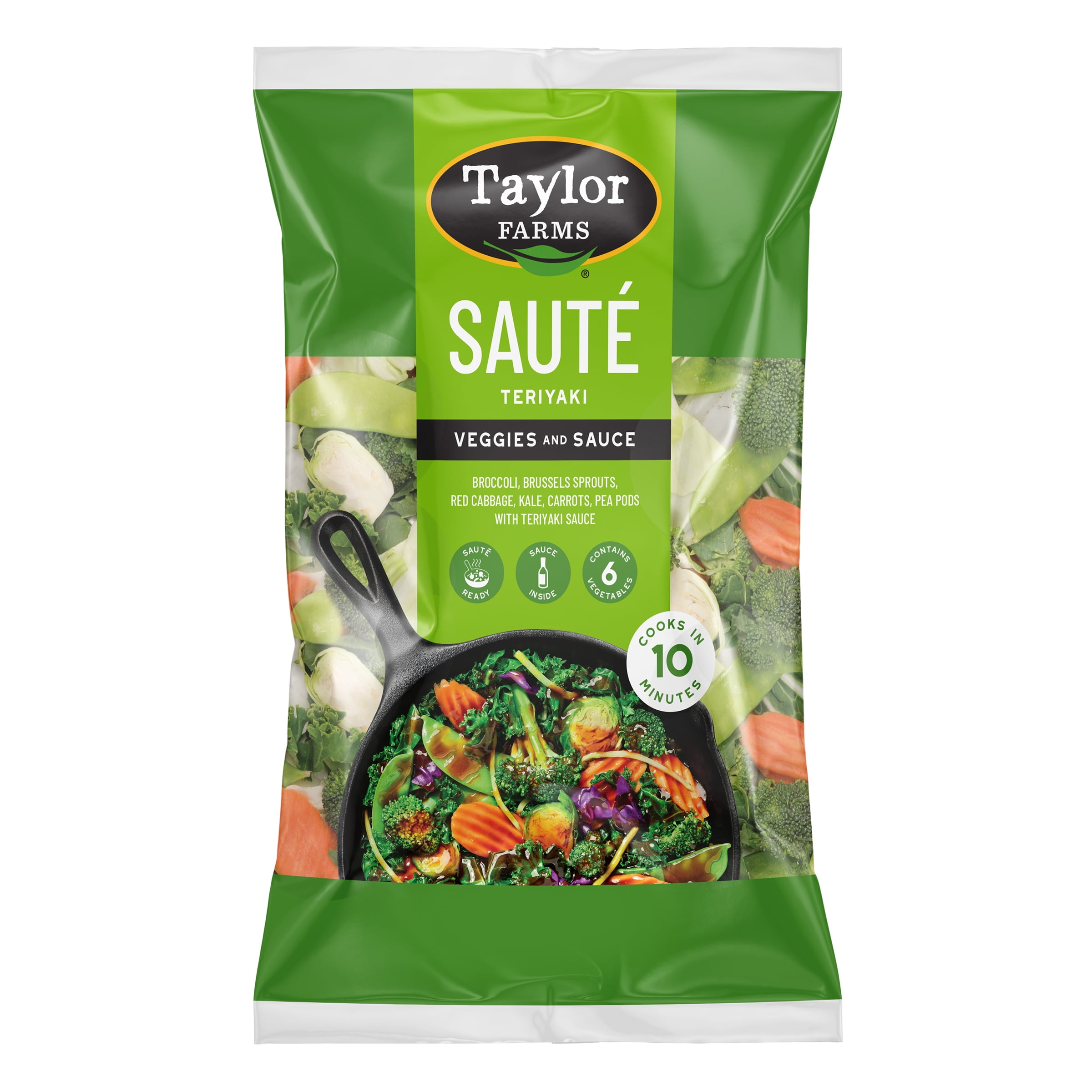 Taylor Farms Teriyaki Stir Fry Kit with Veggies, Broccoli, Sauce ...