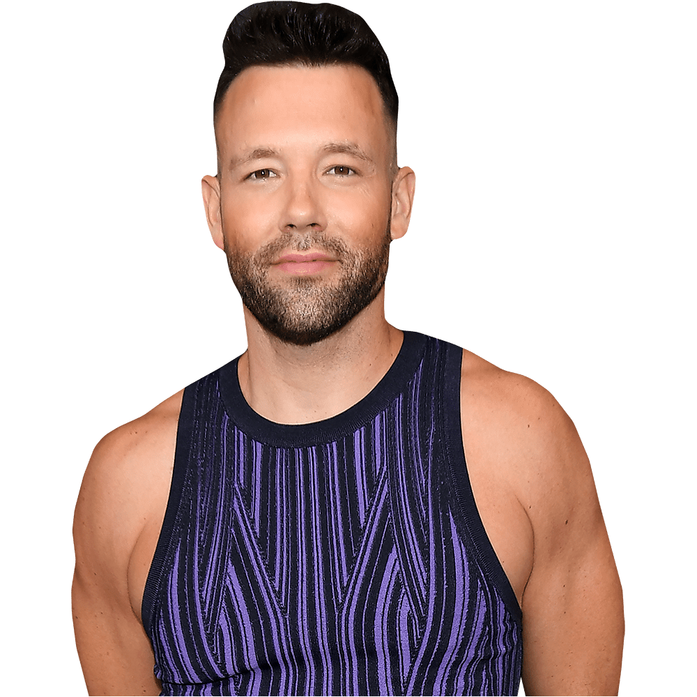 Taylor Frey (Purple Top) Half Body Buddy Cutout - Walmart.com