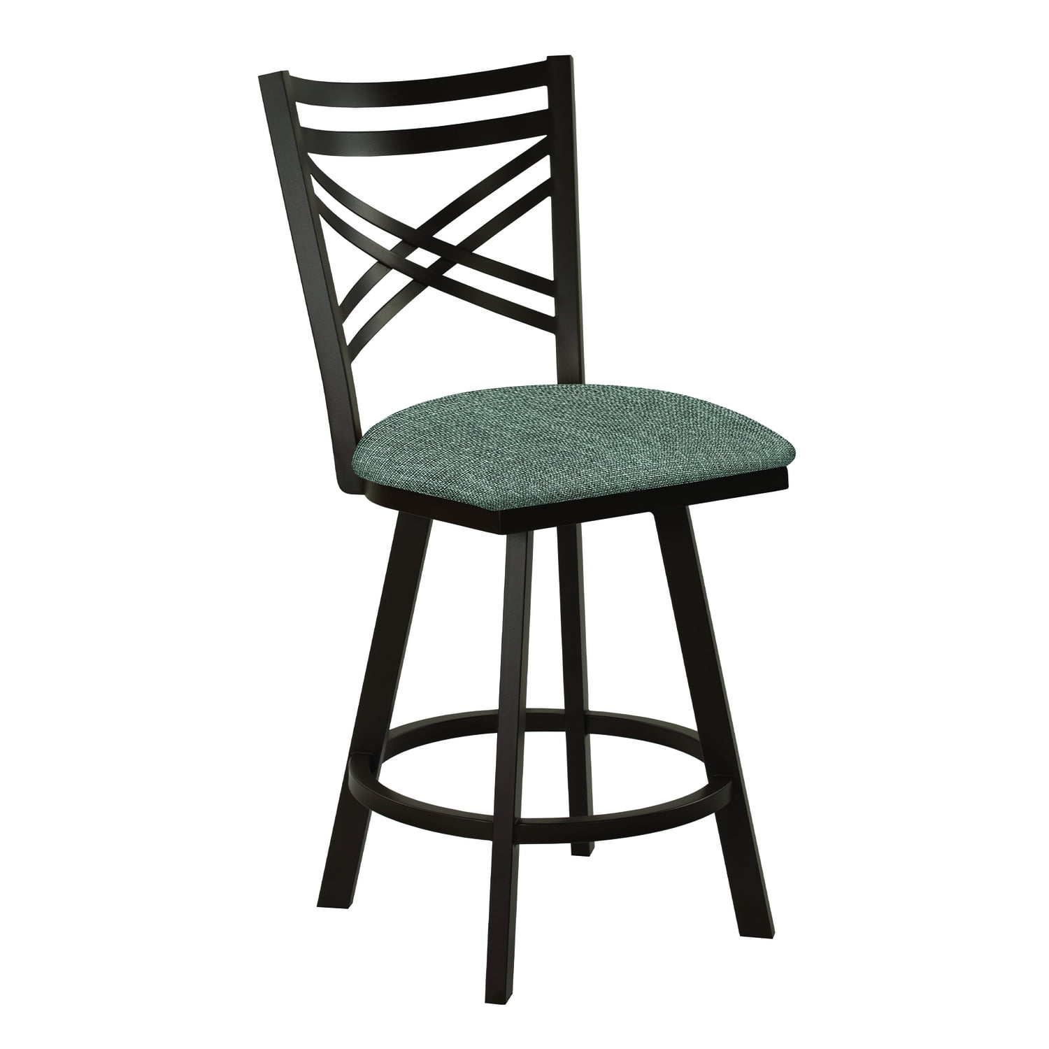 Taylor Gray Milano 26 - inch Counter Height Metal Swivel Barstool in ...