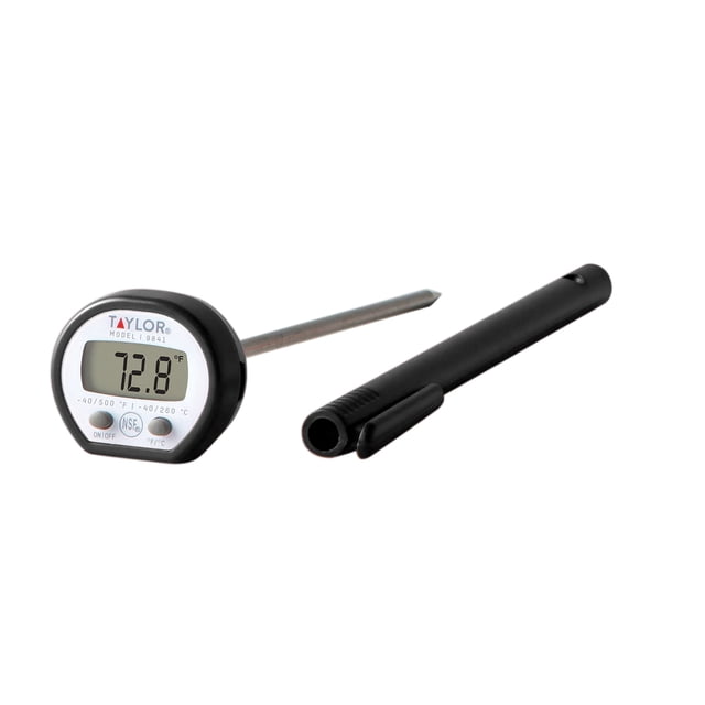 Taylor Instant Read High Temp Digital Meat Thermometer - Walmart ...