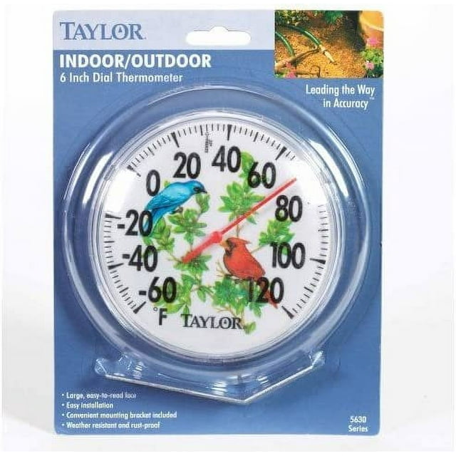 Taylor Indoor/Outdoor Thermometer - Temperature Monitor - Walmart.com