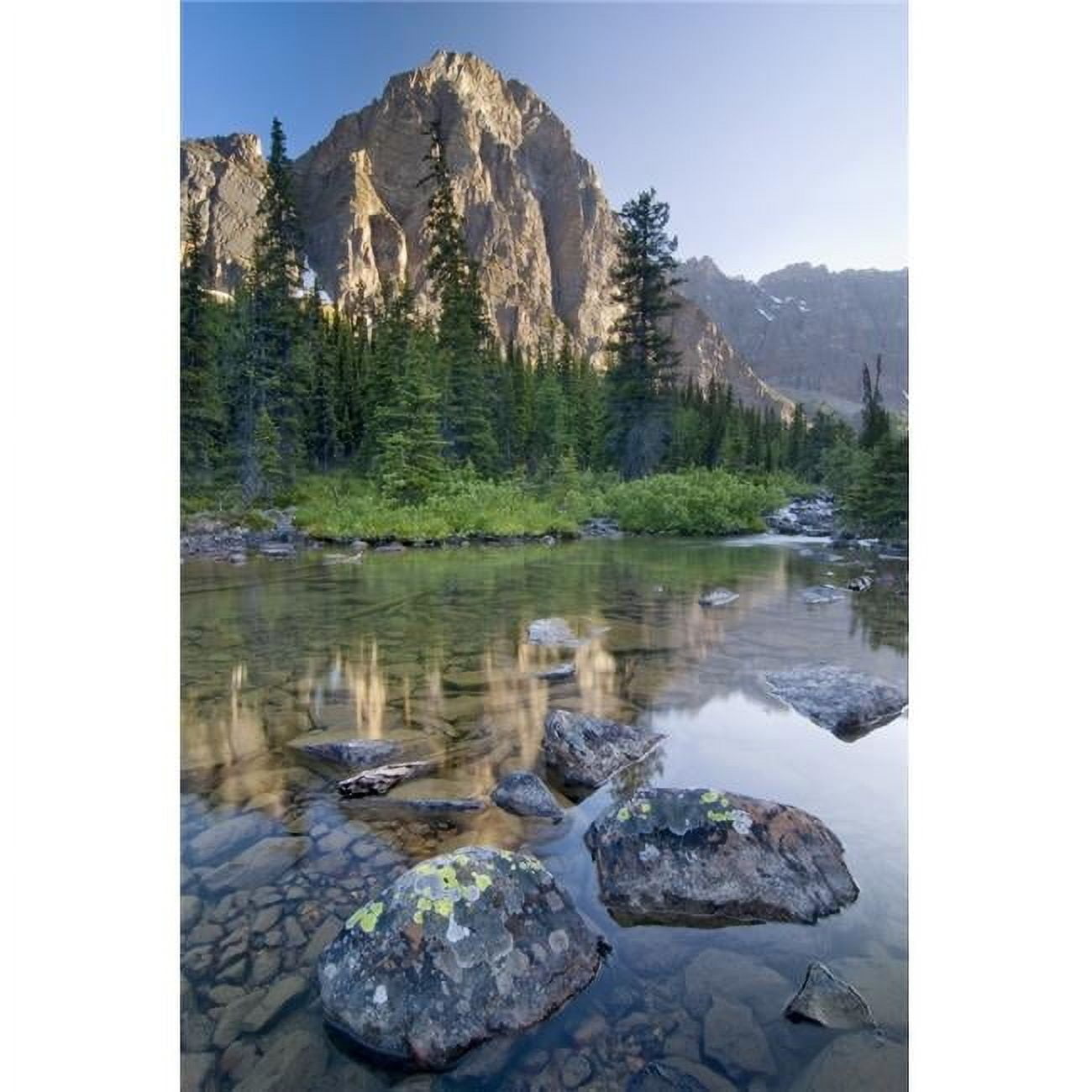 Taylor Lake Banff National Park Banff Alberta Poster Print - Walmart.com