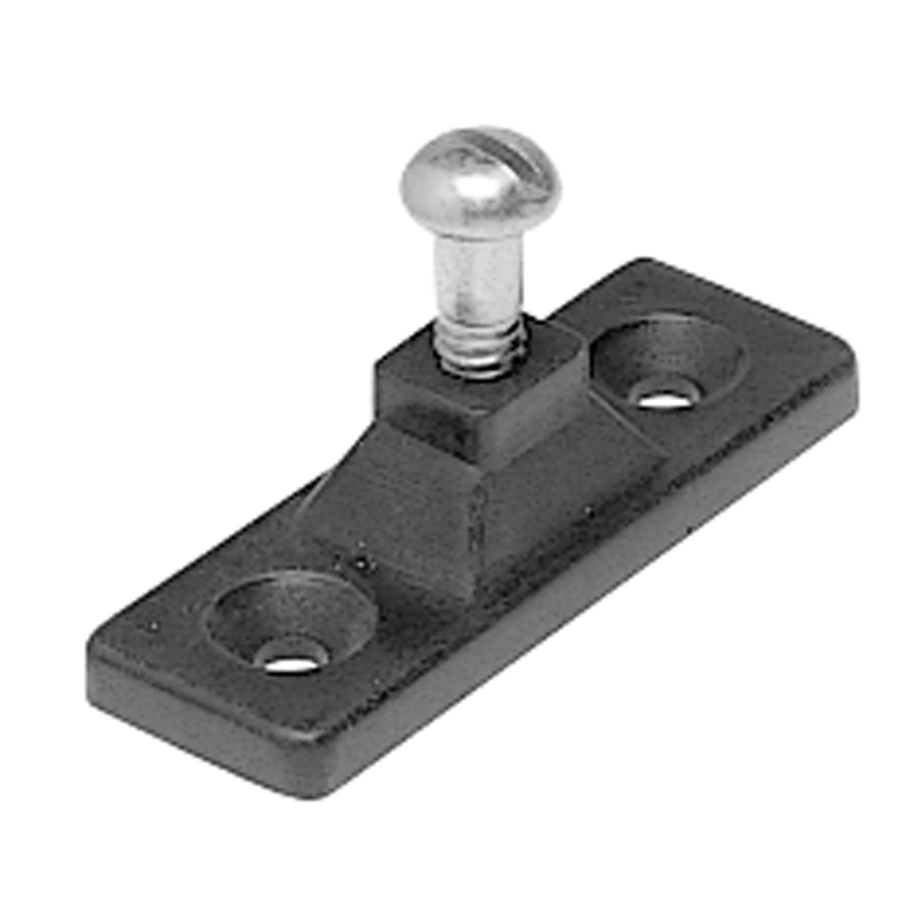 Taylor Made 11721 Side-Mount Deck Hinge for Bimini Boatop - Black ...