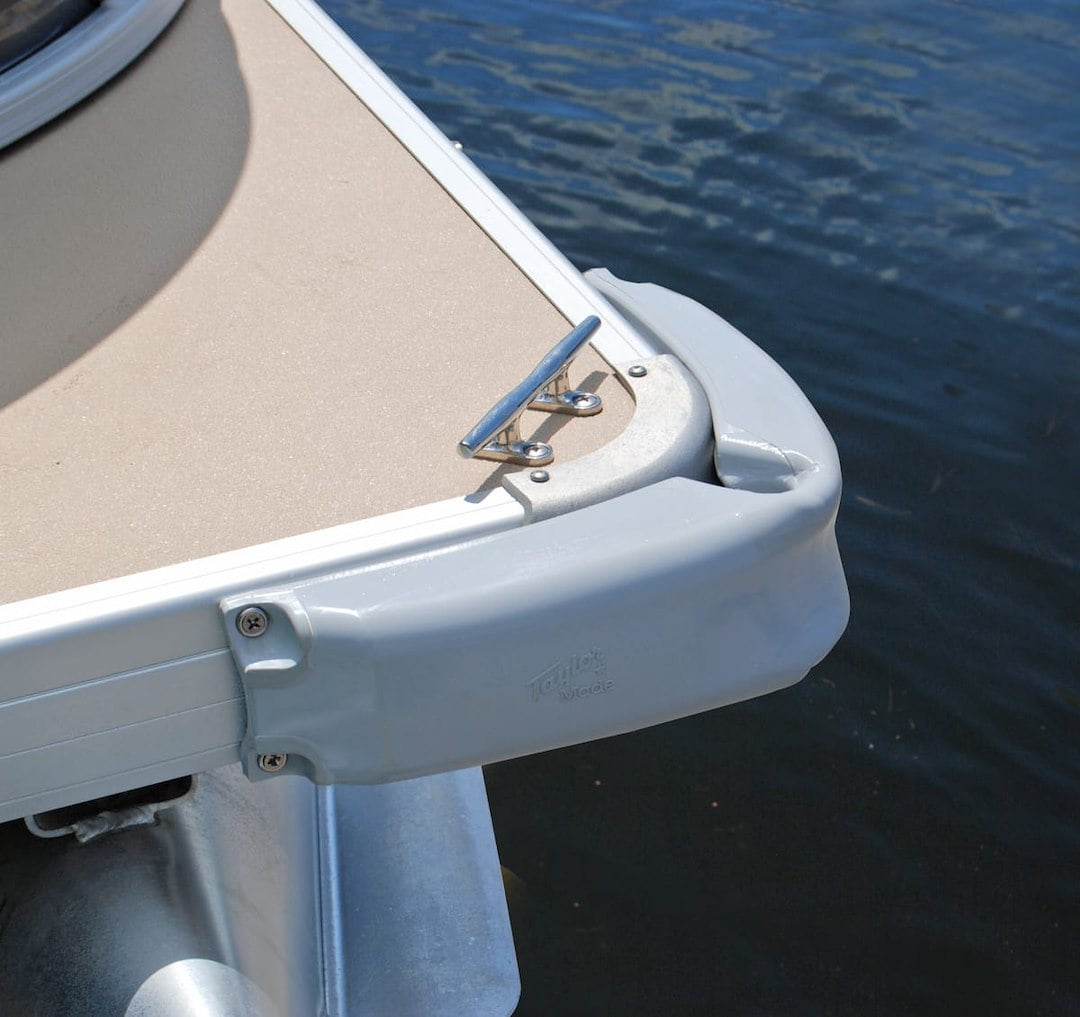 Taylor Made 31038 Boat Fender Corner Guard Silver PVC With Stainless ...
