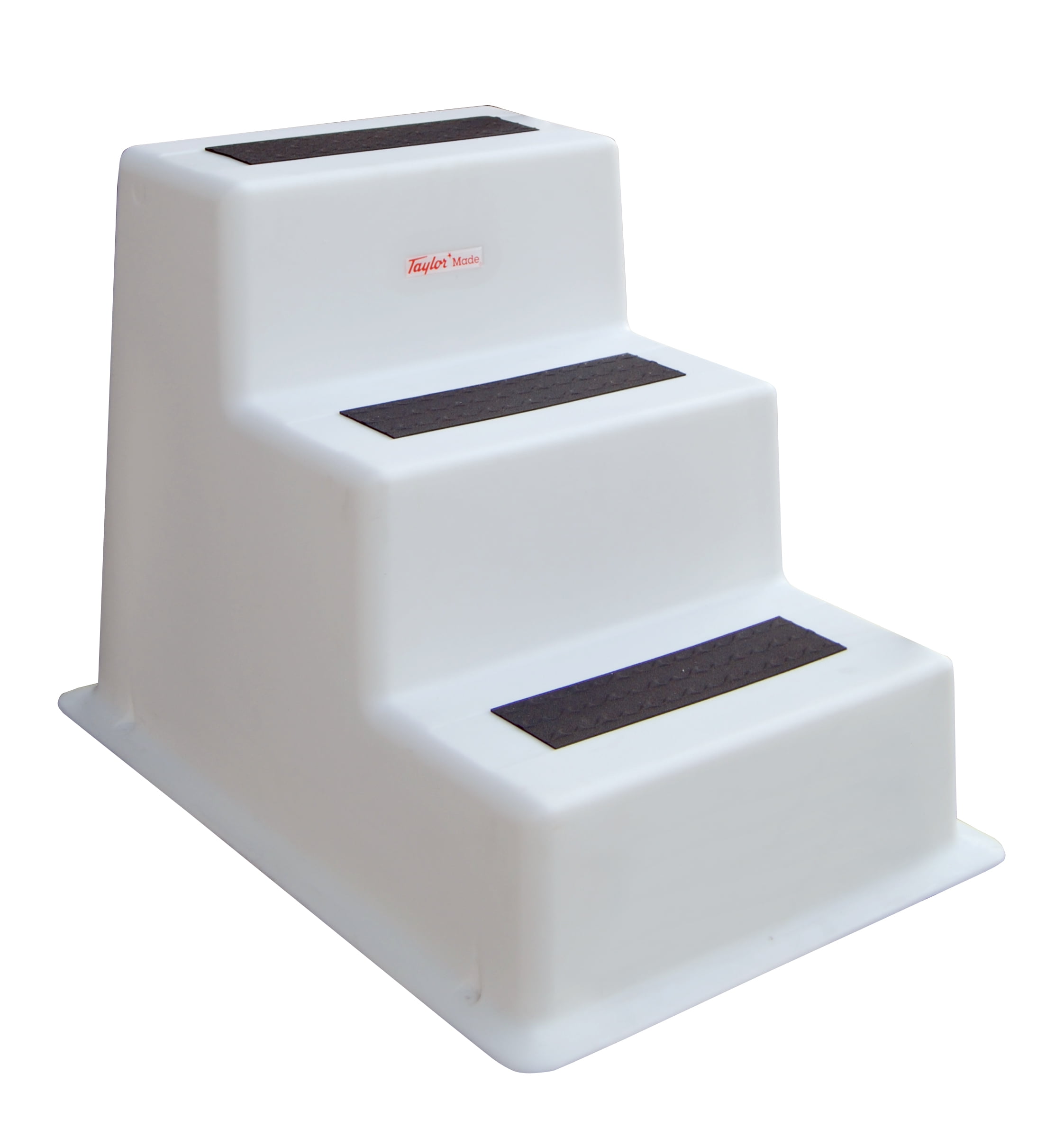 Taylor Made Stepsafe Triple Tread Dock Step, White, UV-Stairs Edge ...