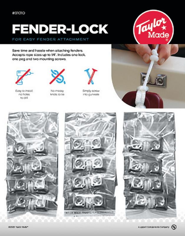 Taylor Made 91010 Fender Lock Display - Set of 12 Fender Locks ...