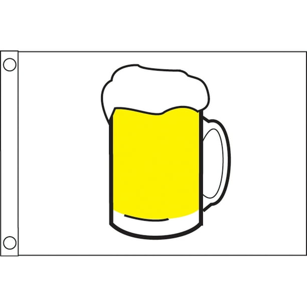 Taylor Made 9218 Novelty Design Flag - Beer - Walmart.com