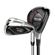 TaylorMade 2021 M4 Golf Club Iron Set 5-PW, AW, Regular Flex, Fujikura Atmos Red 6 Shaft, Right ...