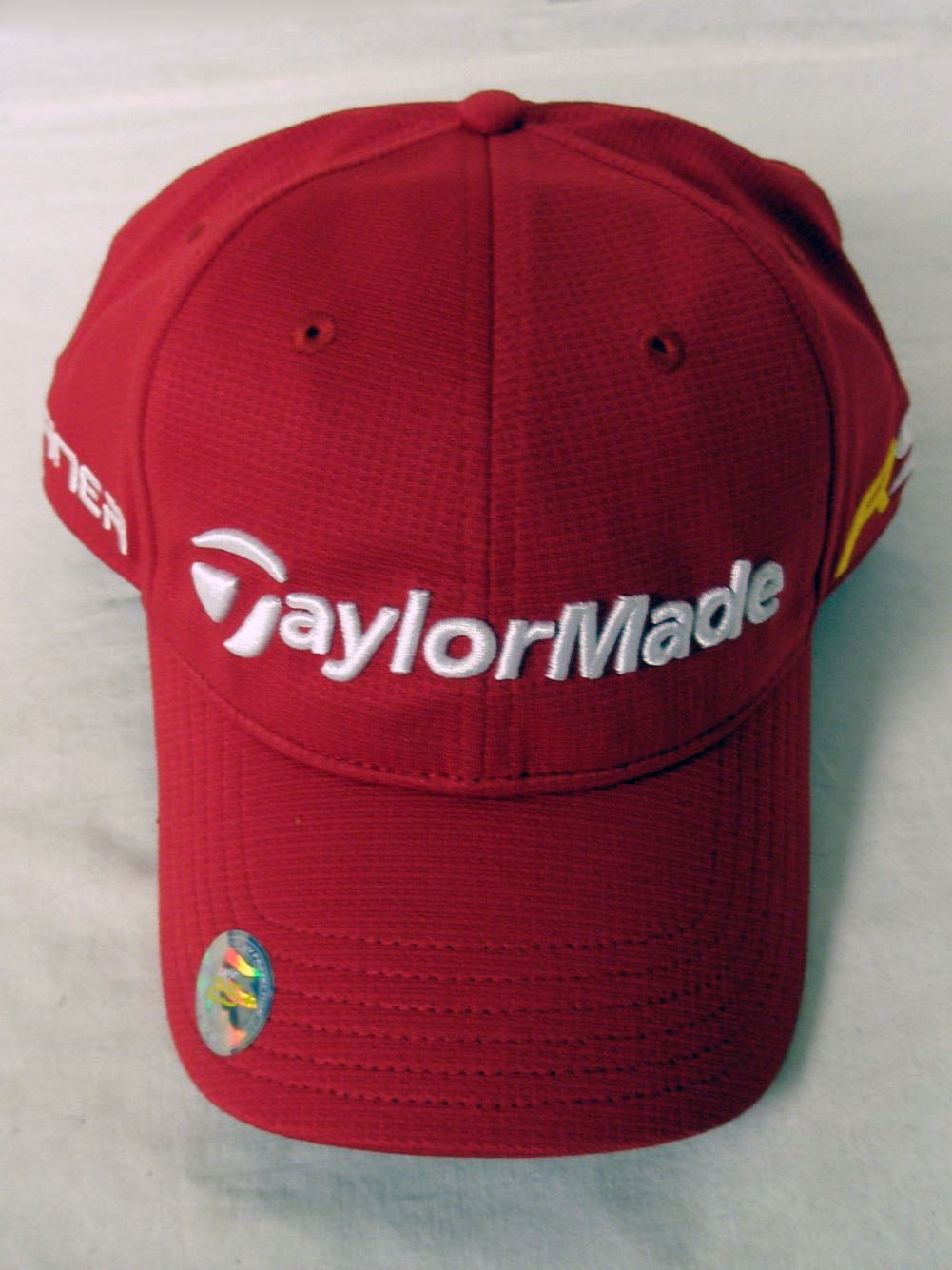Taylor Made Tour Radar Hat (Relaxed, RED, Adjustable, R9, Burner) Golf ...