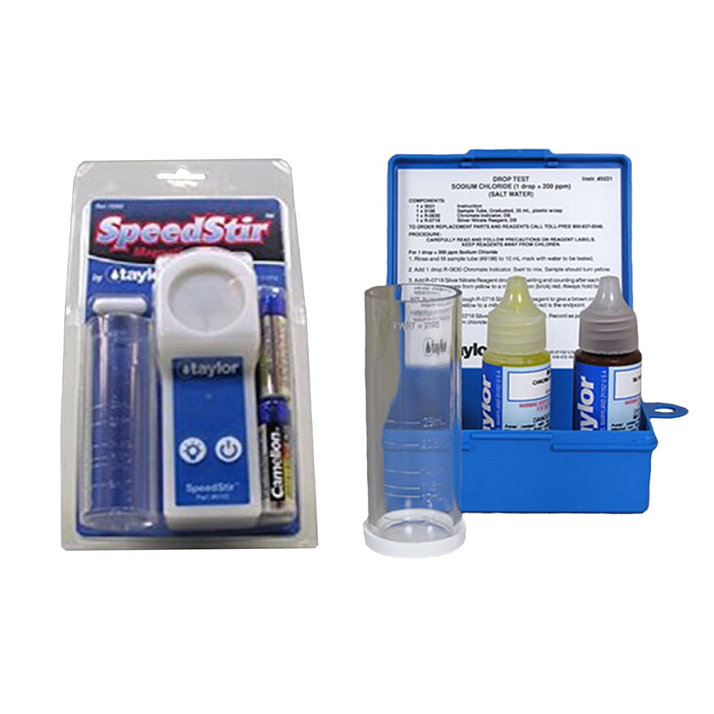 Taylor Magnetic Stirrer Speedstir StartUp Pack w/ Complete FAS-DPD Pool ...