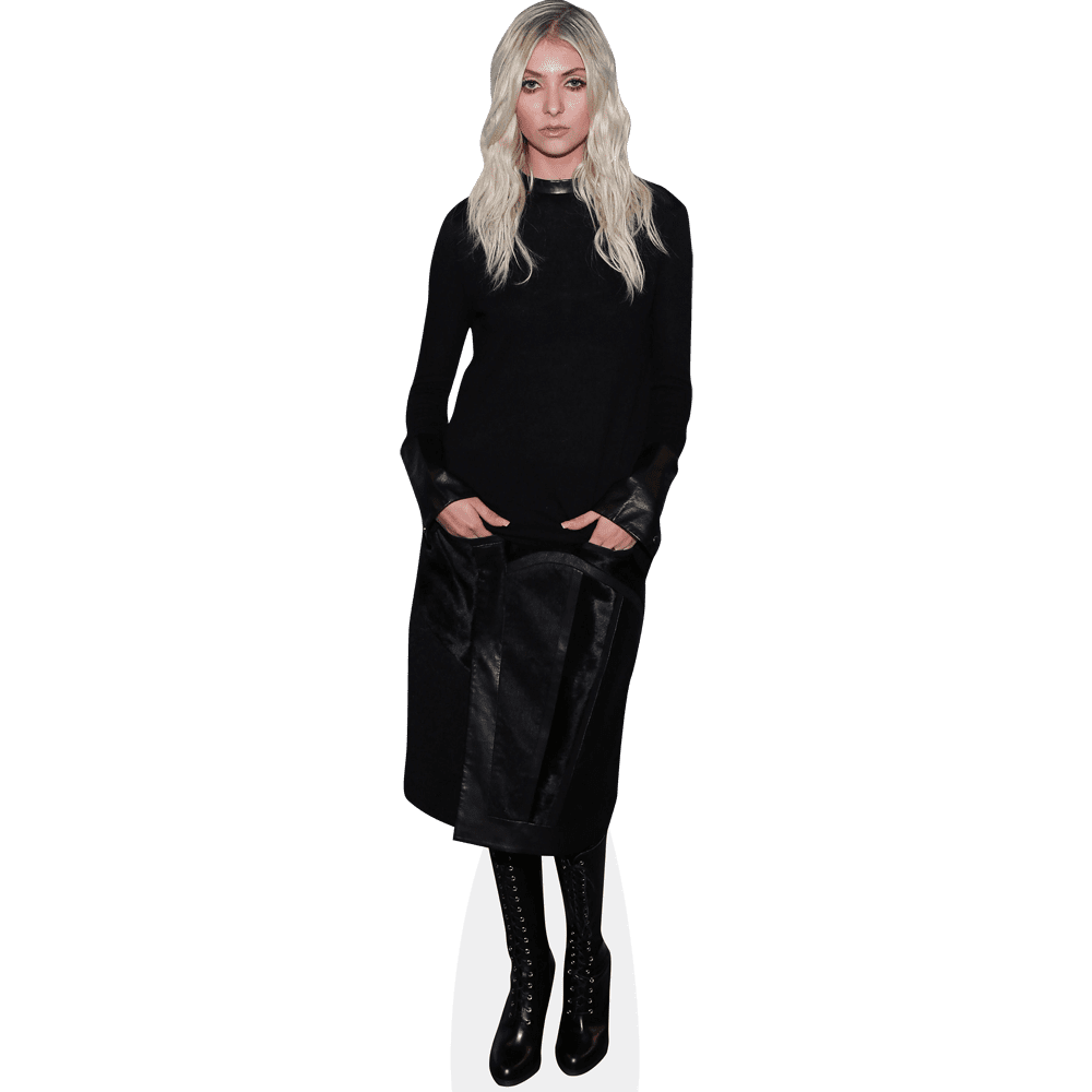 Taylor Momsen Black Outfit Mini Cardboard Cutout Standee