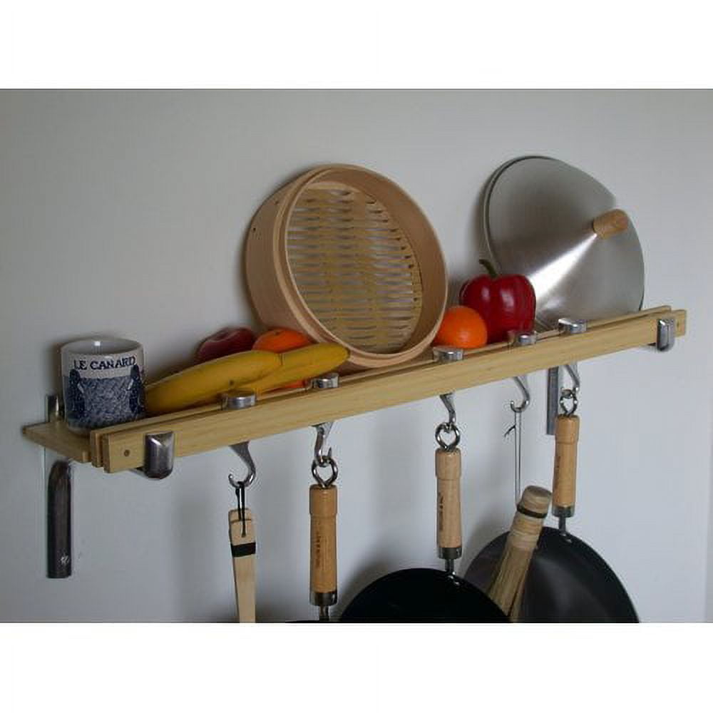 Taylor & Ng Track Rack Wall Pot Rack - Walmart.com