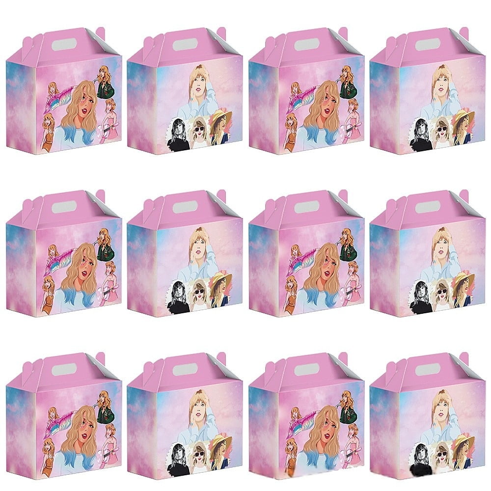 Taylor Party Favor Boxes - 12 Pcs Party Favor Candy Boxes for Anime ...