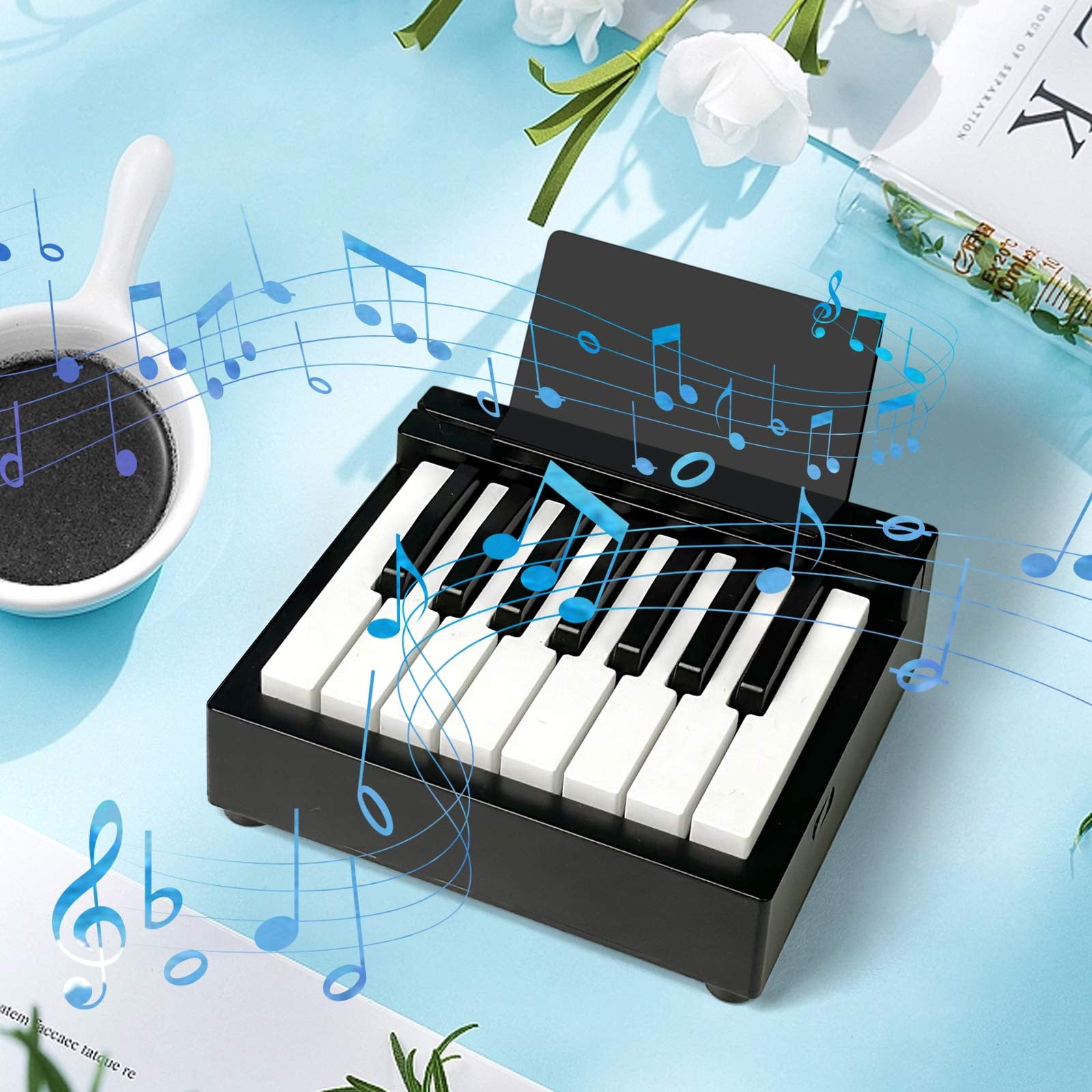 Taylor Piano Calendar 2024, Playable Mini Piano Desk Calendar, Mini ...