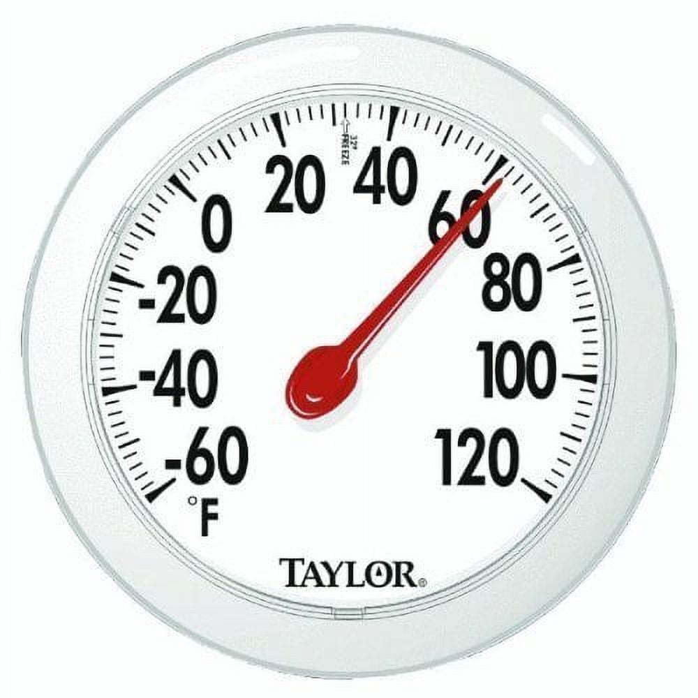 Taylor Precision 6'' Dial Thermometer - Temperature Scale in Fahrenheit ...