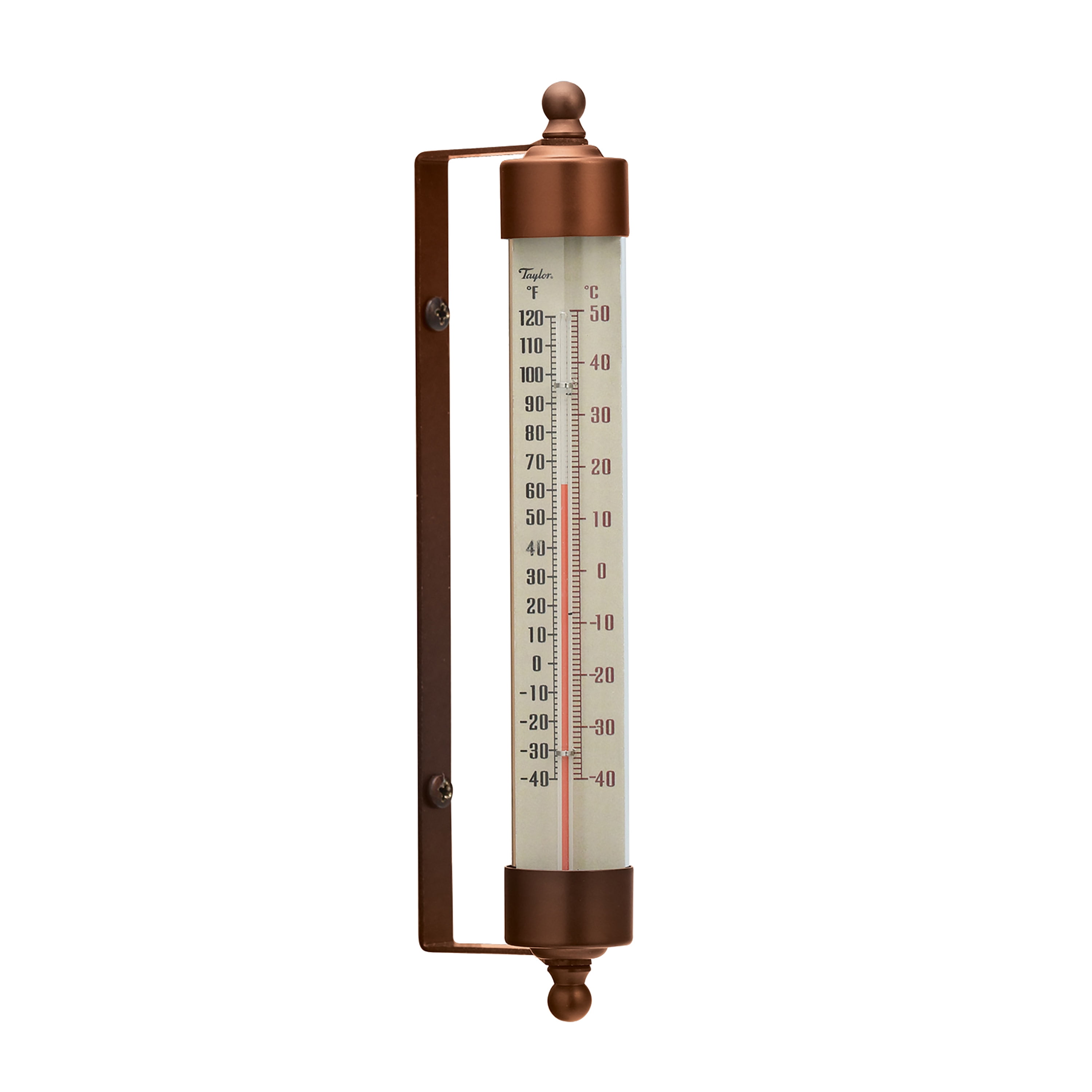 Taylor Precision Products 7.5-inch Long Glass Tube Thermometer ...