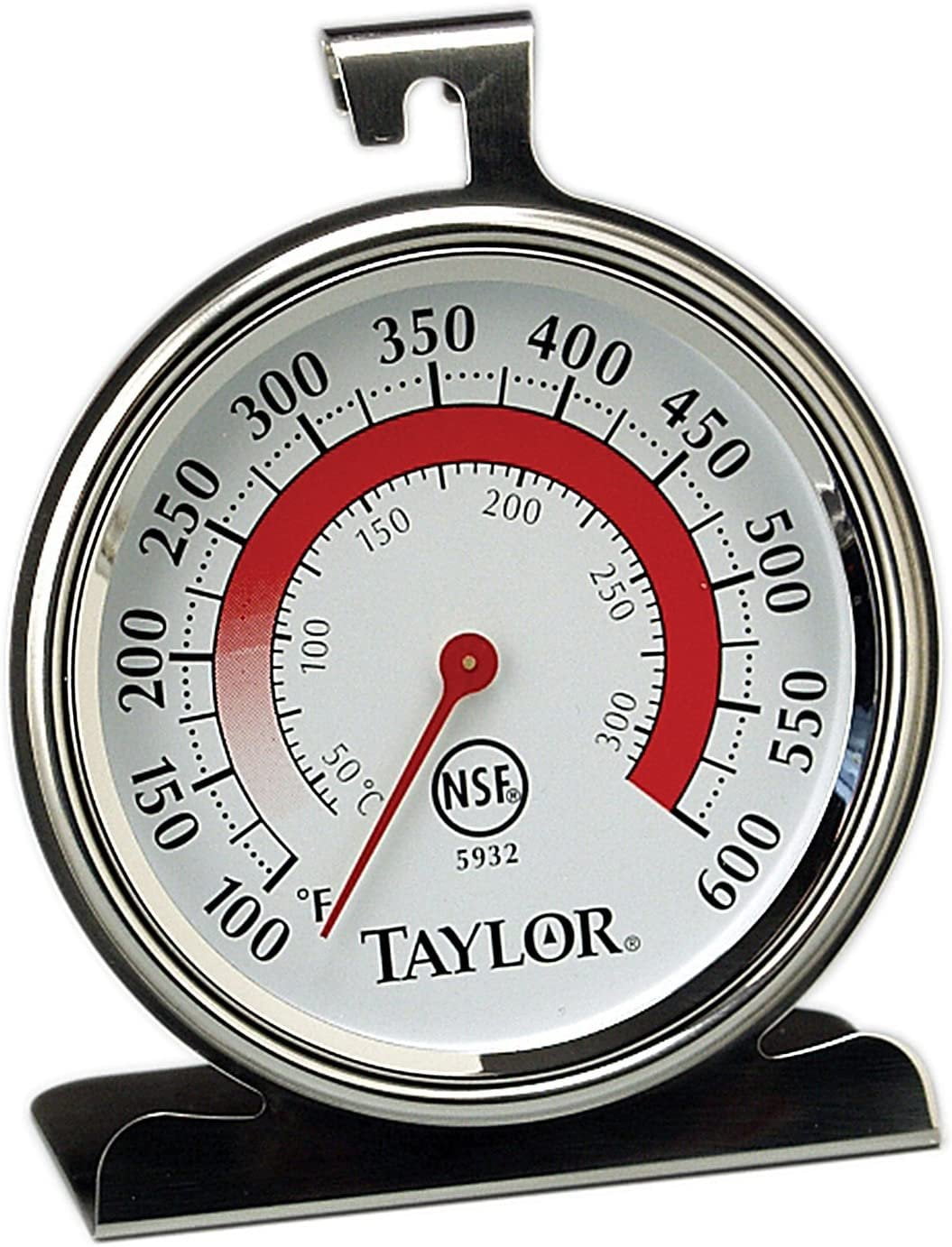 Taylor Precision Products Classic Series Large Dial Thermometer Oven ...