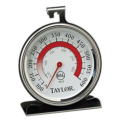 Taylor Precision Products Classic Series Large Dial Thermometer (Oven ...