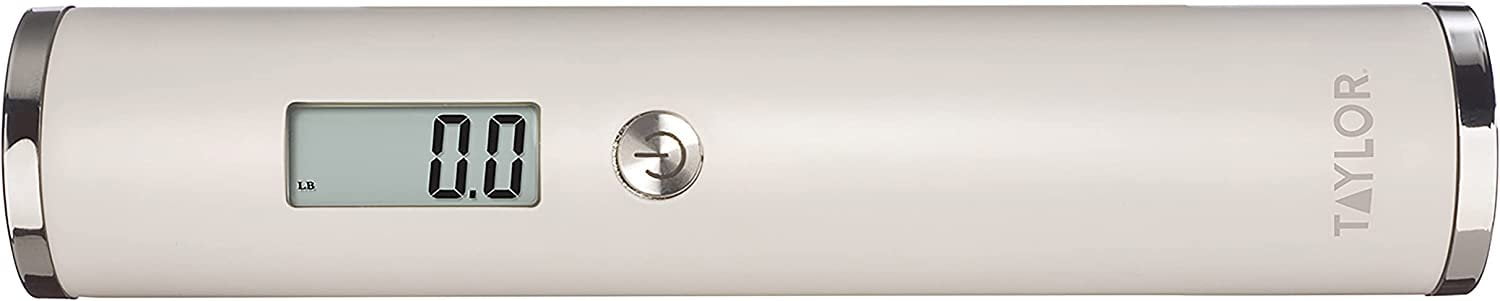 Taylor Precision Products Ultra Light Digital Luggage Scale, White ...