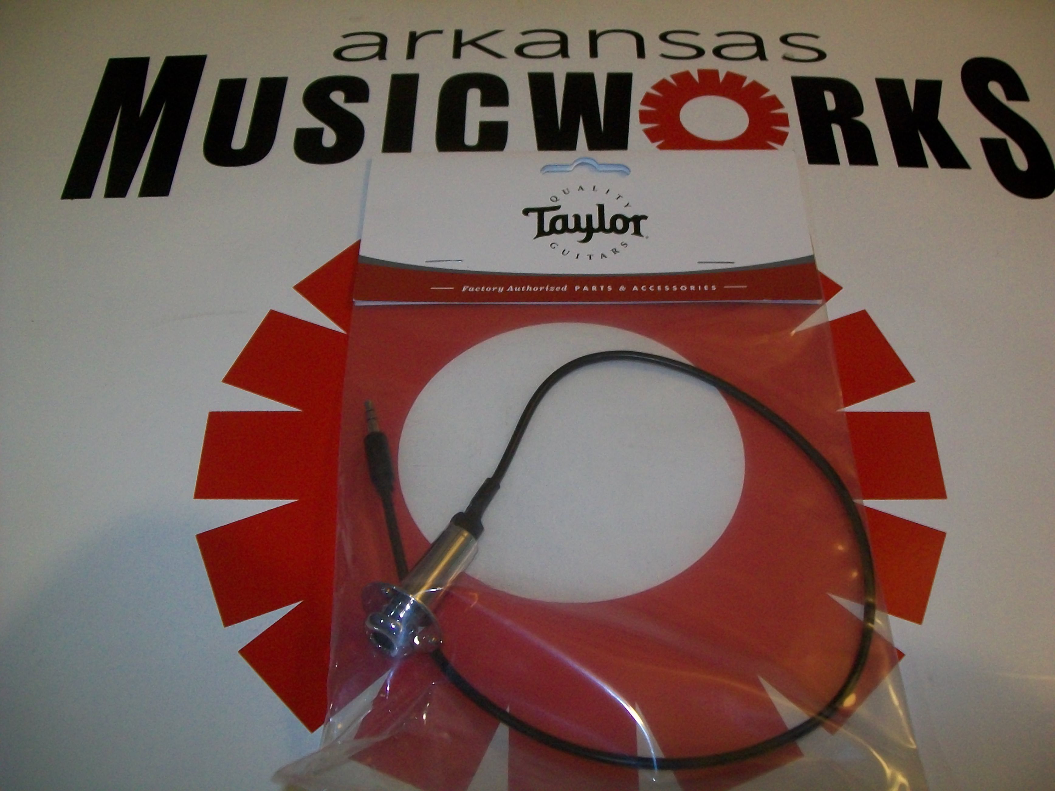 Taylor Prewired Endpin Jack Assembly For ES-B Preamp, 18" - CHROME ...