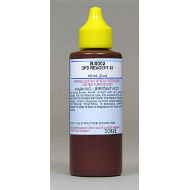 Taylor R-0002 Swimming Pool Spa Test Kit DPD Reagent #1 2 Oz Refill ...